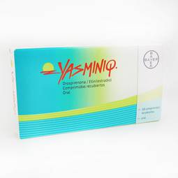 Yasminiq 3mg-0.02 mg tableta recubierta - Caja 28 und