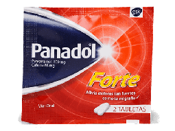 Panadol Forte 500mg-65mg Tabletas