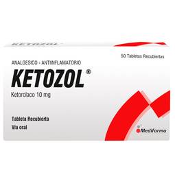 Ketozol 10 mg tableta recubierta
